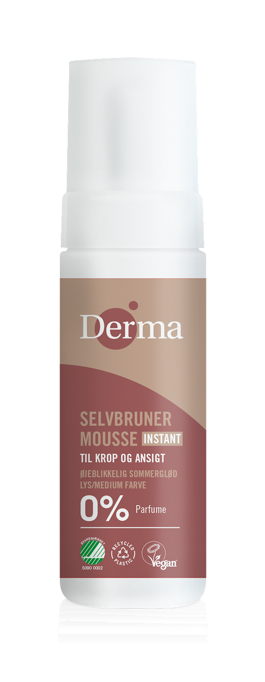 Ren certificeret hudpleje fra Derma - uden unødig kemi