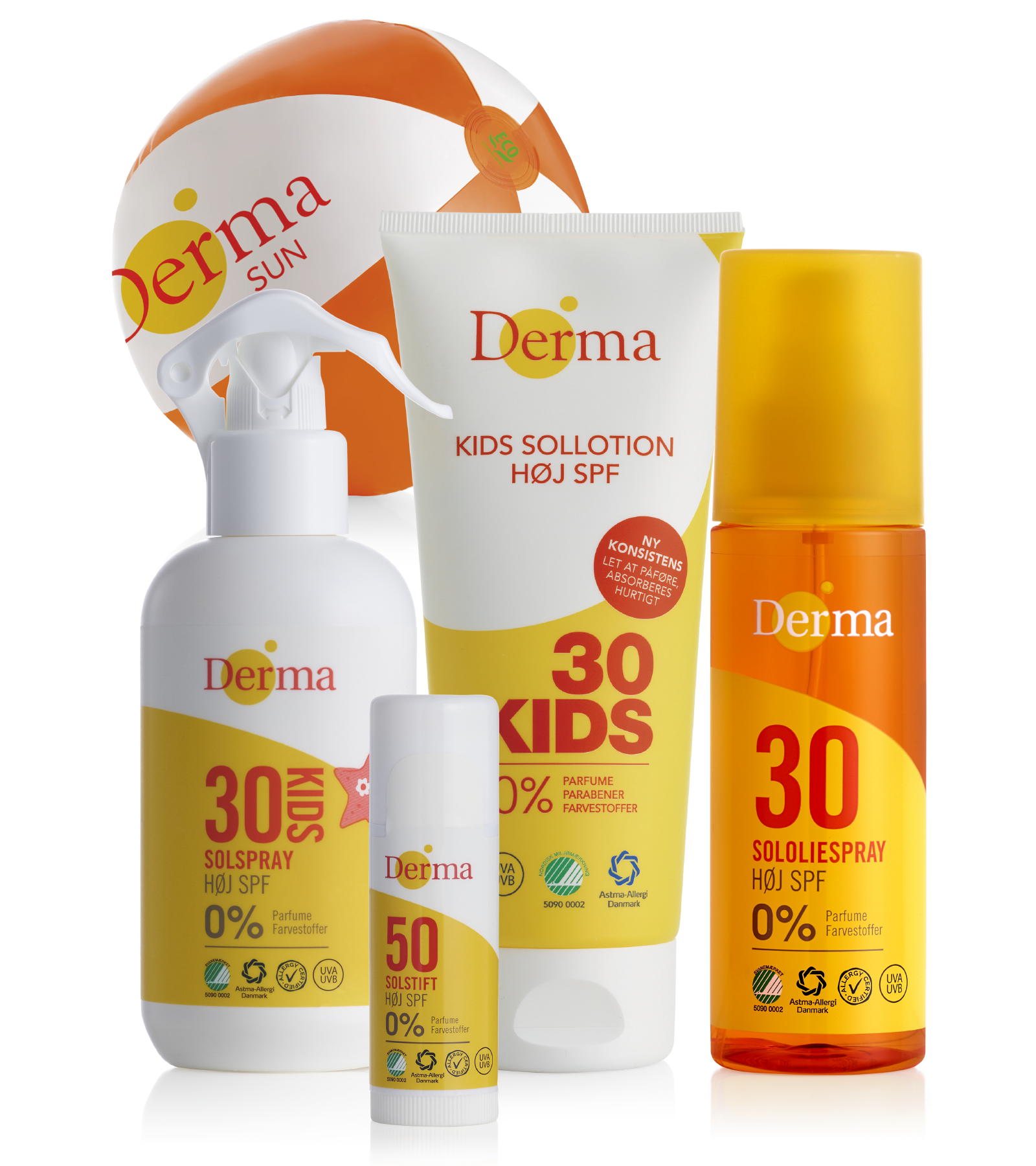 Prisvindende solcreme fra Derma: Koral- & allergivenlig